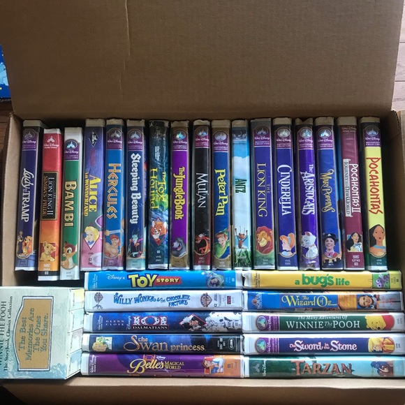 Disney | Other | Vintage Disney Vhs Films Rare Collection | Poshmark